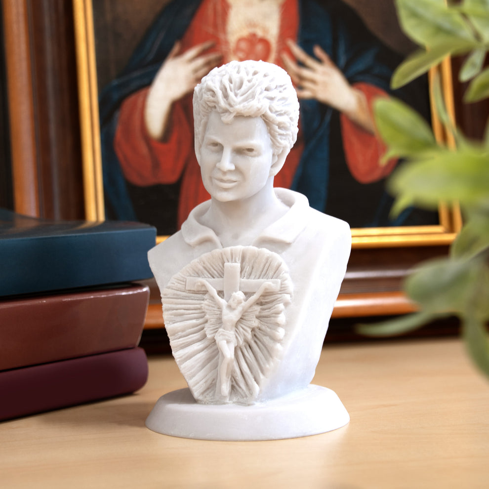 Carlo Acutis Bust – TIMOTHY PAUL SCHMALZ